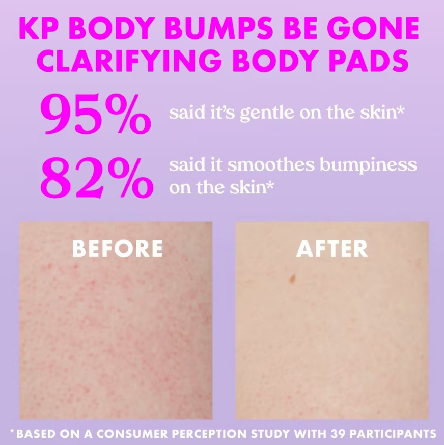 Kopari KP Body Bumps Be Gone Clarifying Body Pads | Coast Aesthetics
